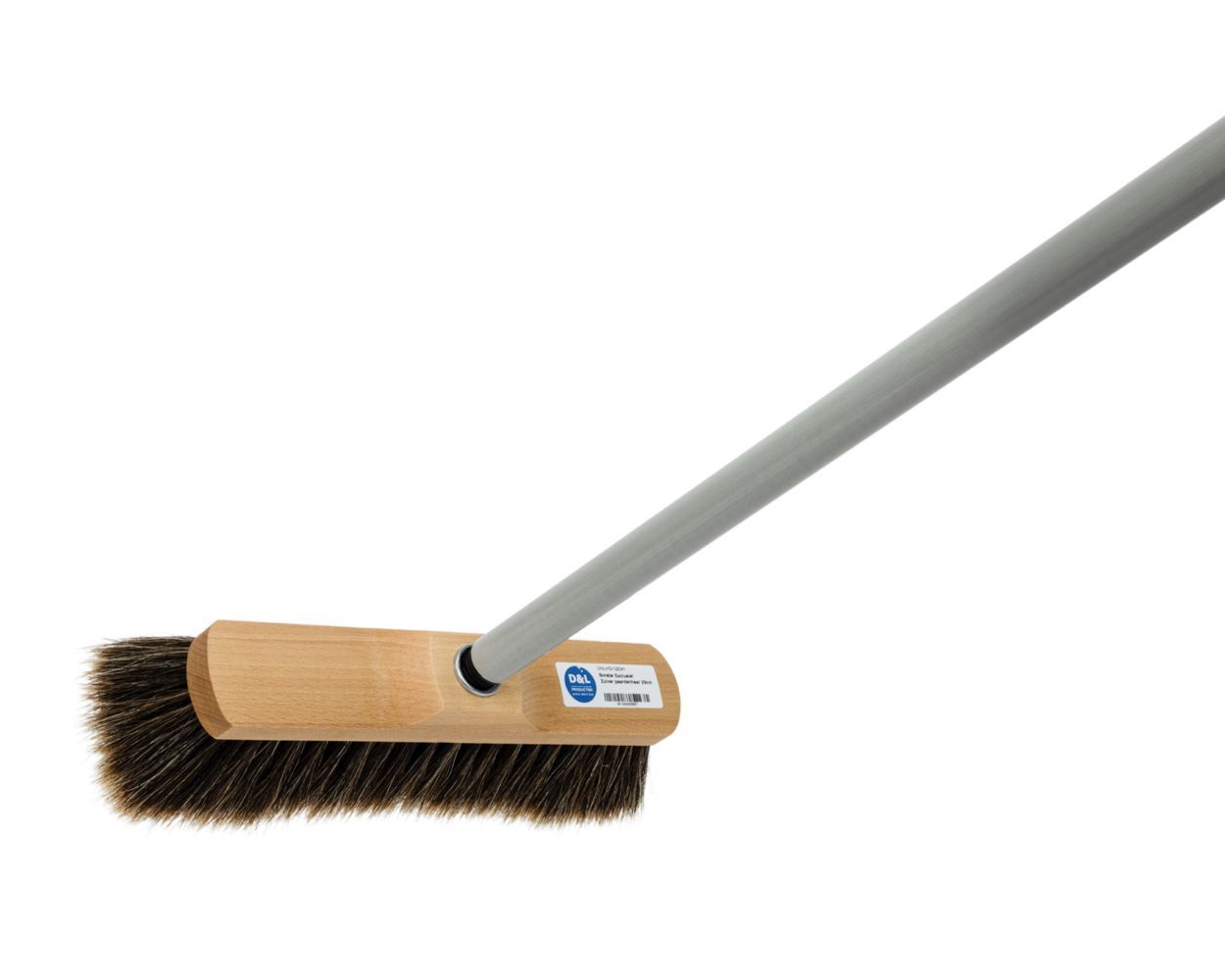 D&L Veegborstel Exclusief Zuiver Paardenhaar - 29cm - D&L