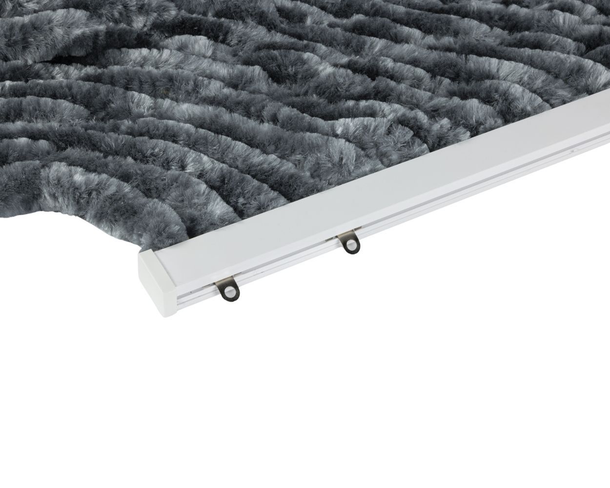 Luxe Kattenstaart Vliegengordijn - Antracite - D&L