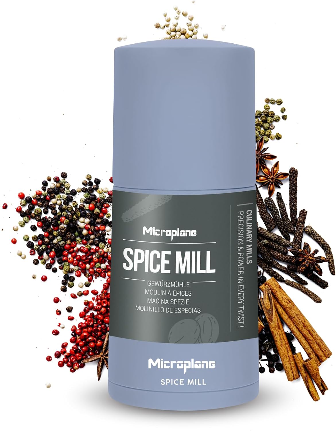 Ontdek de Microplane Spice Mill: stijlvol en krachtig voor kruiden als ...